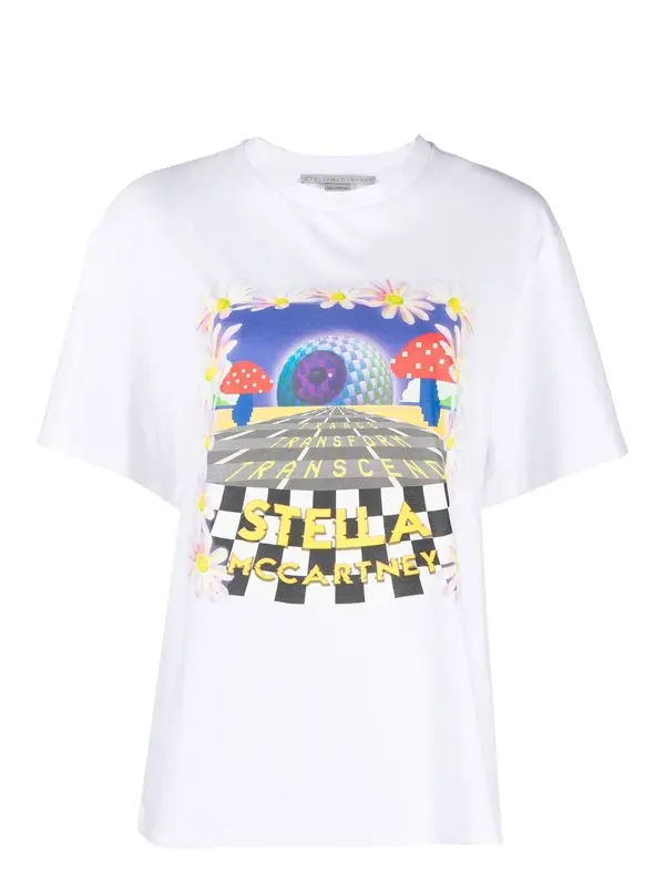 Stella McCartney Graphic-print T-shirt - White
