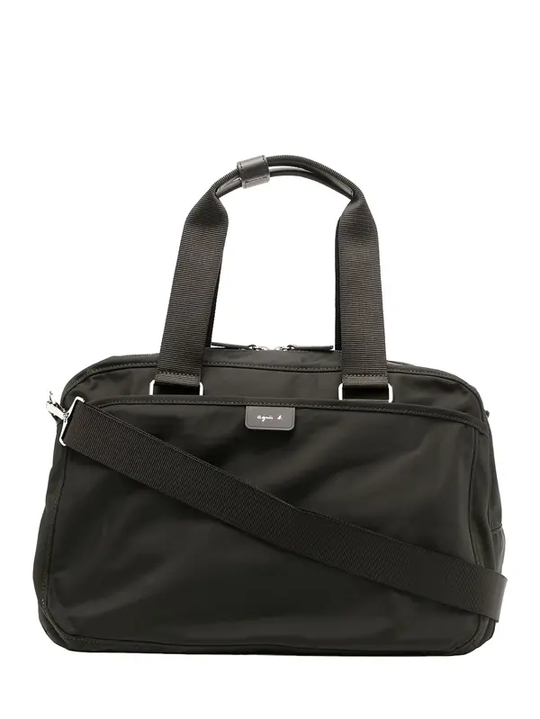 AGNÈS B. Small Logo Tag Holdall - Green