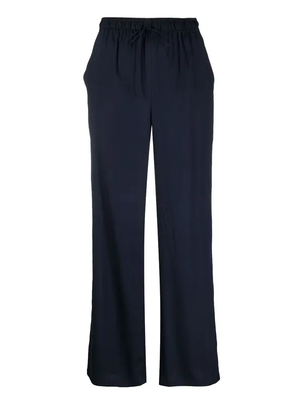 PAULA Straight-leg Trousers - Blue
