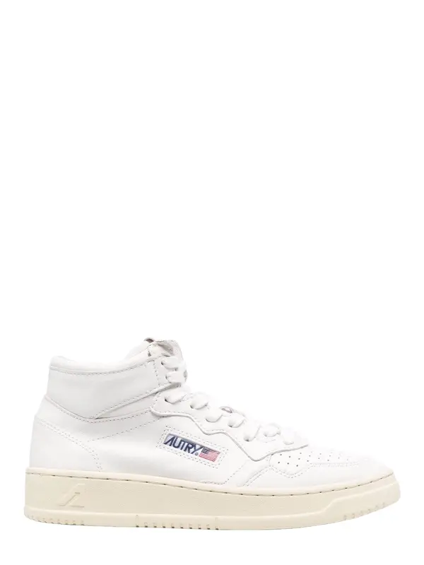 AUTRY Medalist Logo-patch Sneakers - White