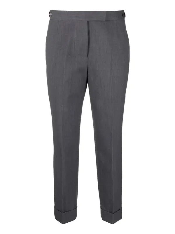 Thom Browne Cropped Trousers - Grey