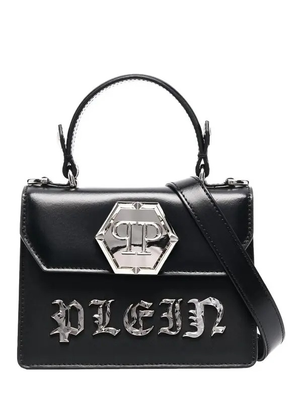 Philipp Plein Small Gothic Handle Bag - Black