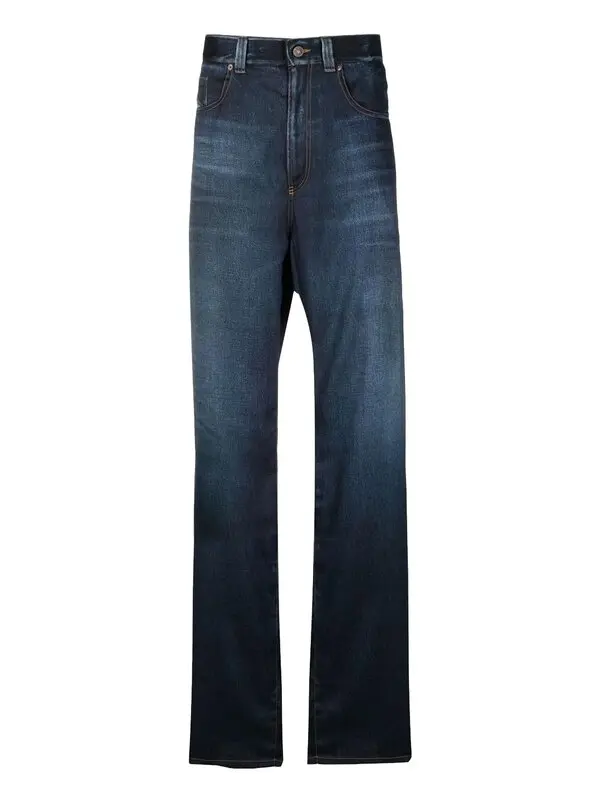Diesel D-viker Loose-fit Jeans - Blue