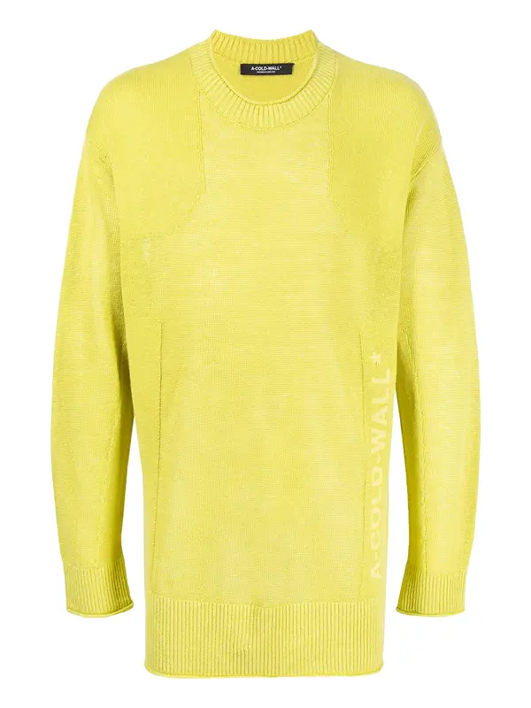 A-COLD-WALL* Crewneck Jumper - Yellow