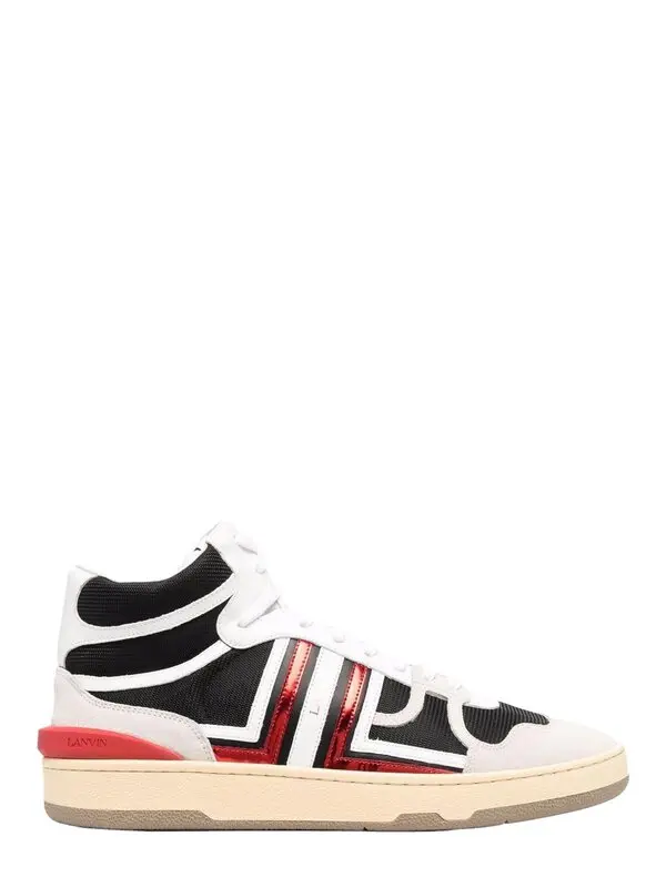 LANVIN Clay High-top Sneakers - White