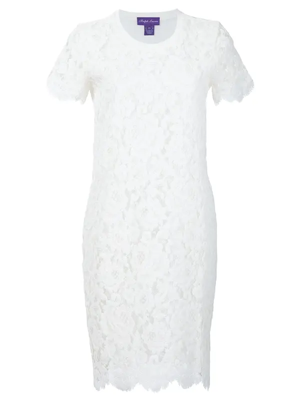 Ralph Lauren Lace Dress - White