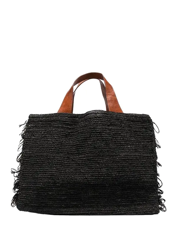 IBELIV Onja Woven Tote - Black
