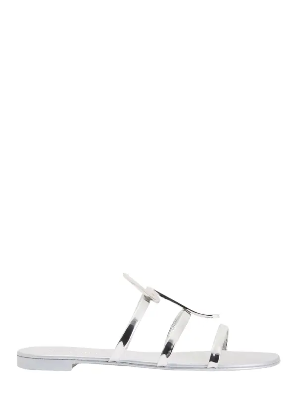 GIUSEPPE ZANOTTI Syrma G-strap Sandals - Silver