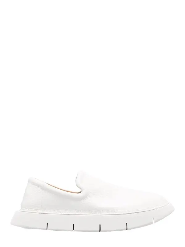 Marsèll Intagliata Leather Slip-on Shoes - White
