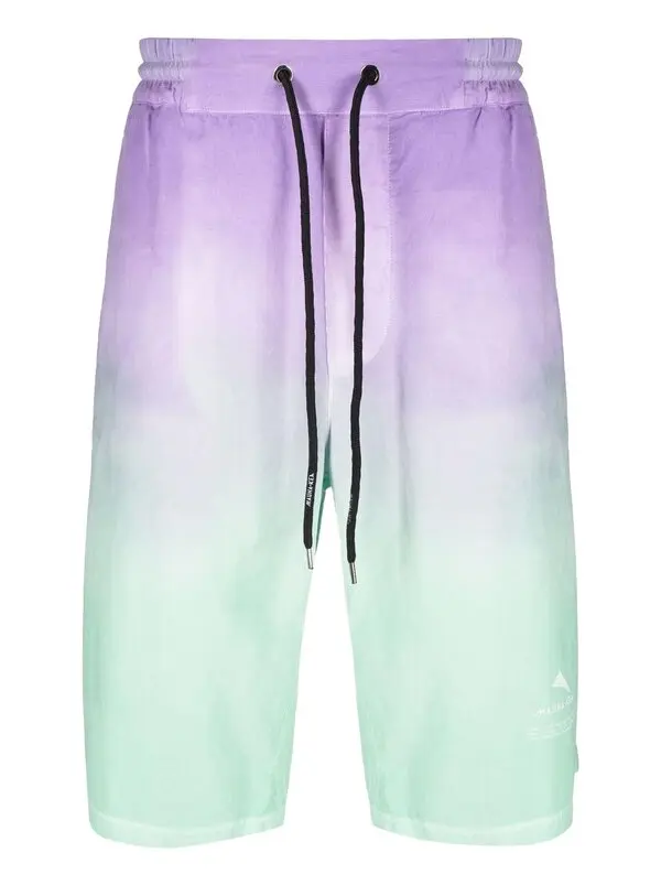 MAUNA KEA Ombré Jogger Shorts - Green