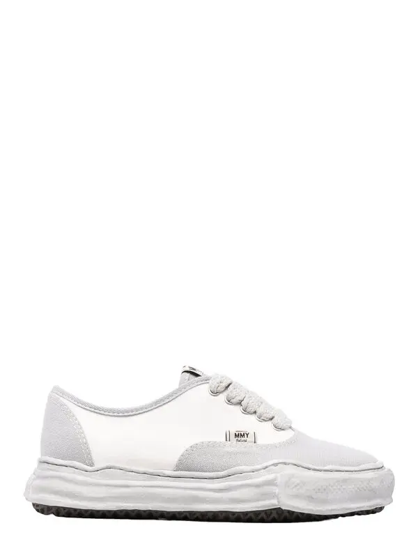 Mihara Yasuhiro Contrasting-panel Design Sneakers - Grey