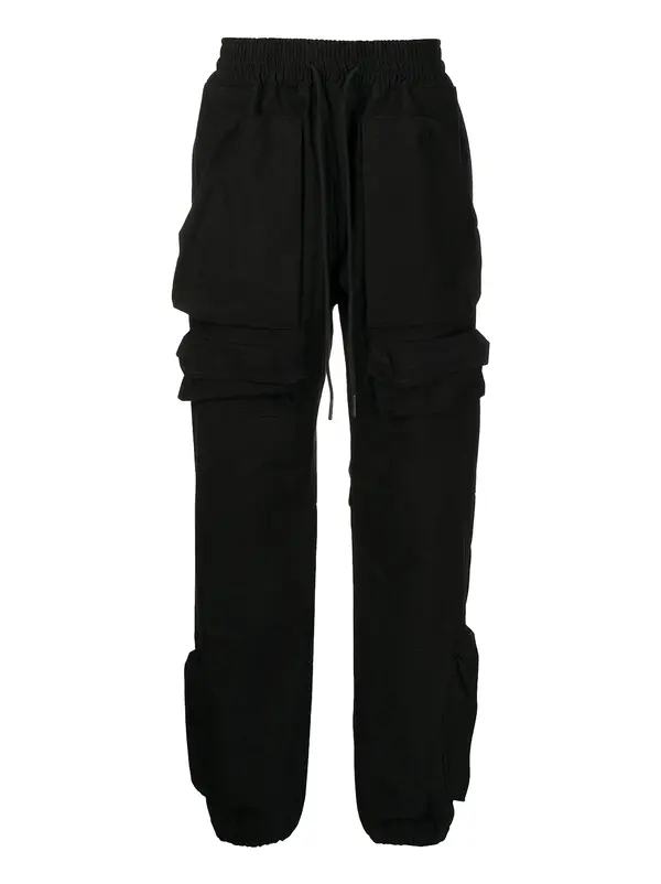 Readymade Logo-print Cargo Pants - Black