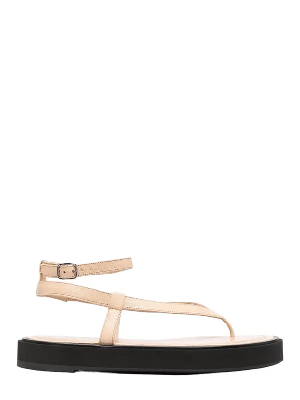 By Far Cece Flatform Sandals - Neutrals