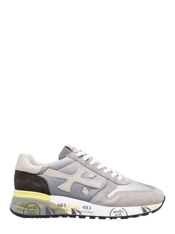 Premiata Mick Color-block Sneakers - Grey