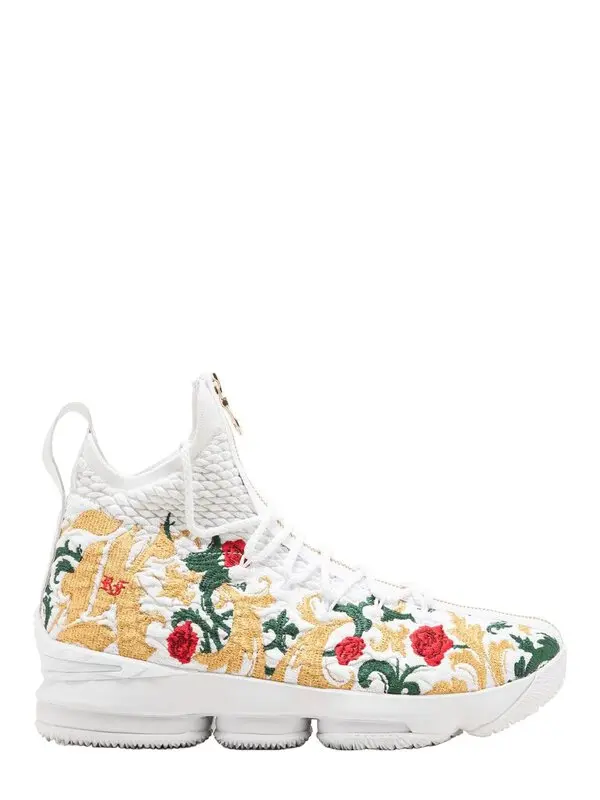Nike Lebron 15 Performance Sneakers - White