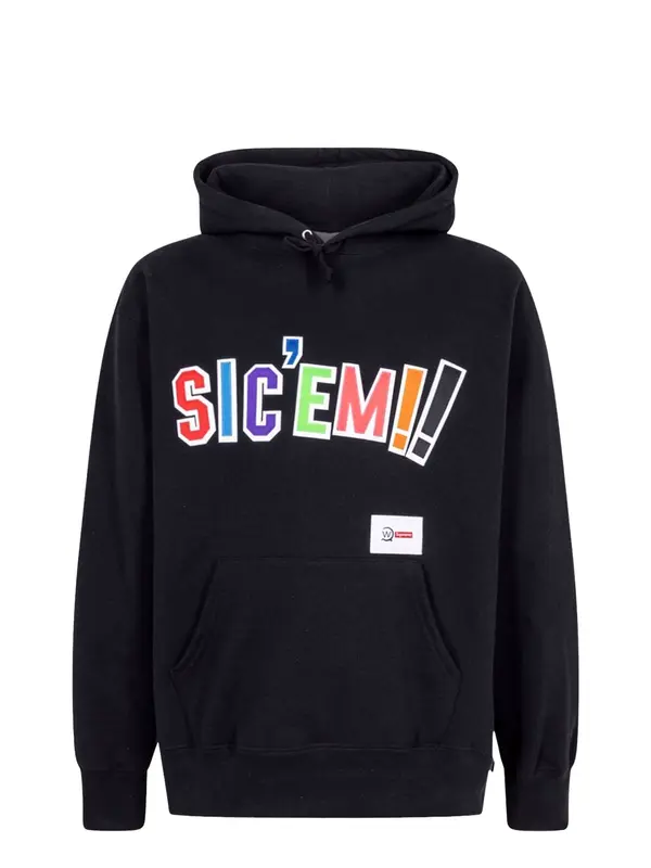 Supreme Wtaps Sic'em! Hoodie - Black