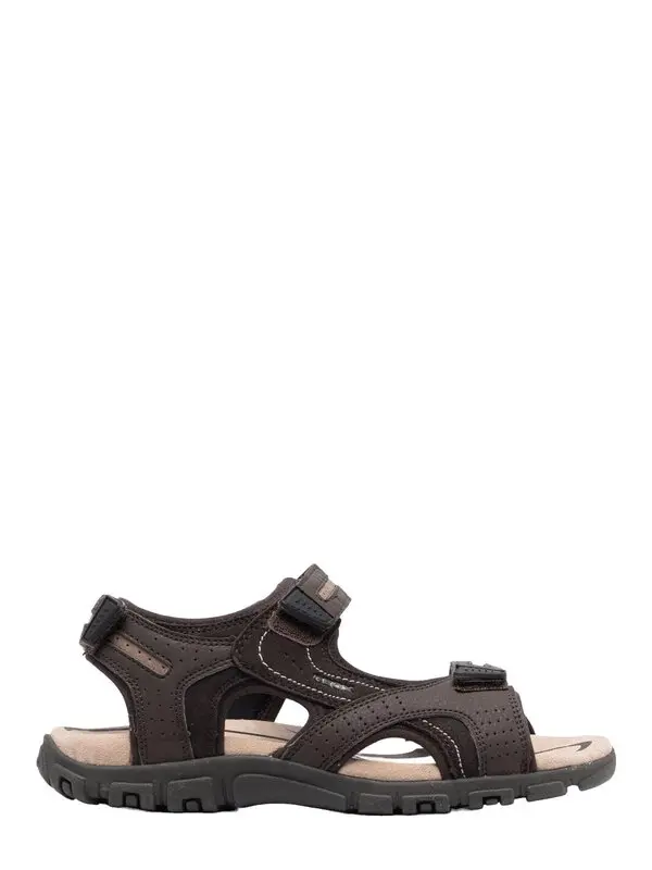 Geox Strada Double-strap Sandals - Brown