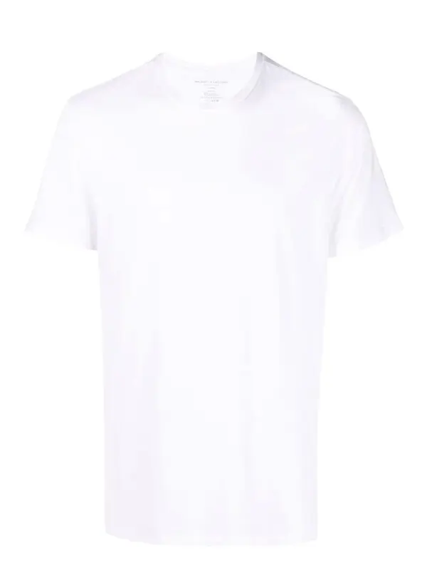 Majestic Filatures Round Neck Short-sleeved T-shirt - White