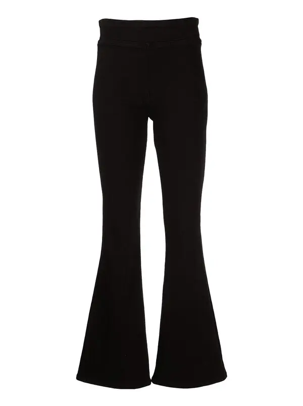 FRAME The Jetset Flared Jeans - Black