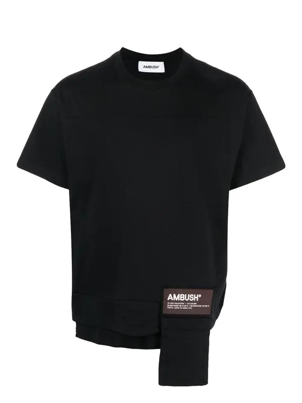 AMBUSH Front-flap Pocket T-shirt - Black