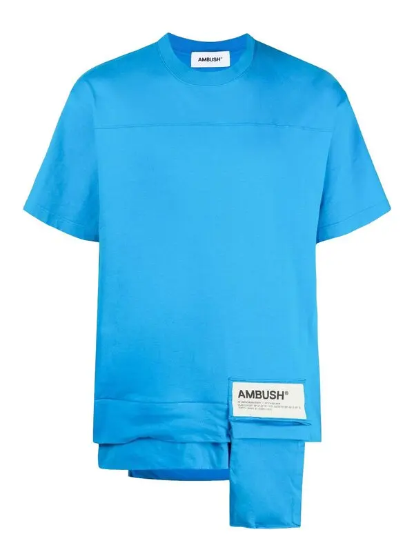 AMBUSH Waist-pocket T-shirt - Blue