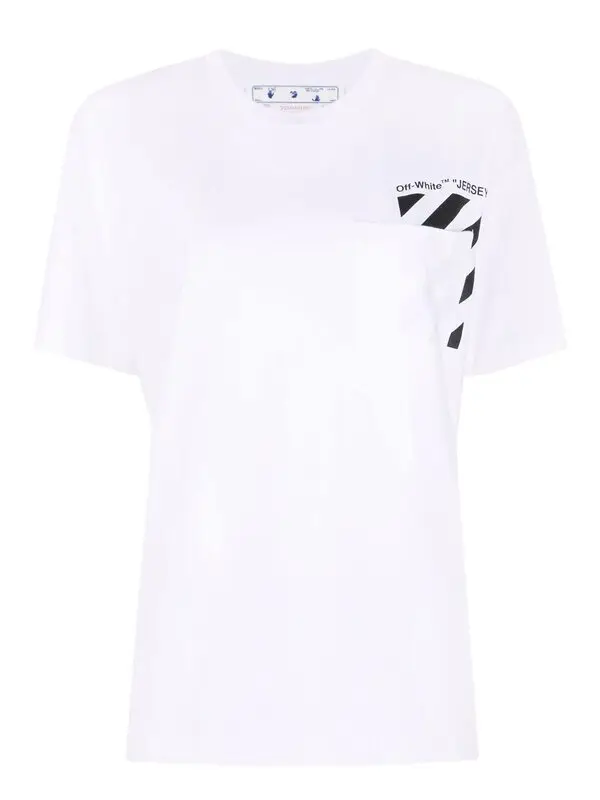 Off-White Jersey Short-sleeve T-shirt - White