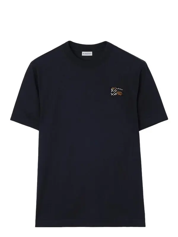 Burberry Cotton T-shirt - Navy