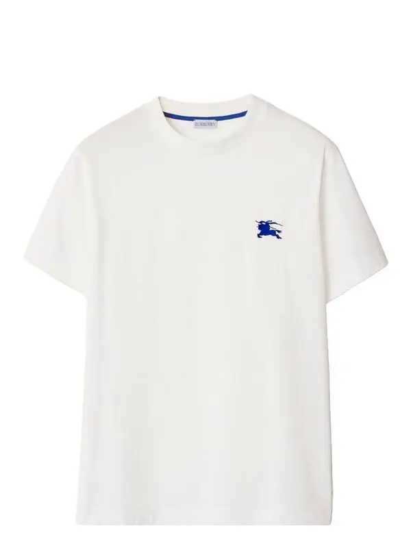 Burberry Cotton T-shirt - Salt White