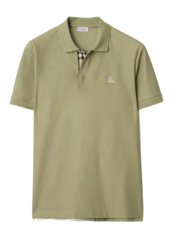 Burberry Cotton Polo Shirt - Glade Green