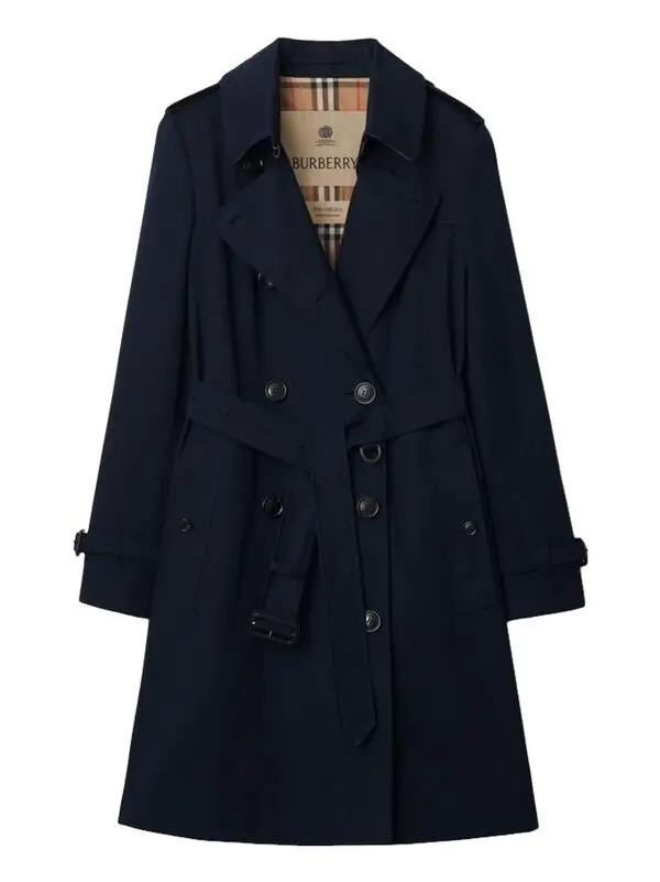 Burberry The Chelsea Heritage Trench Coat - Coal Blue
