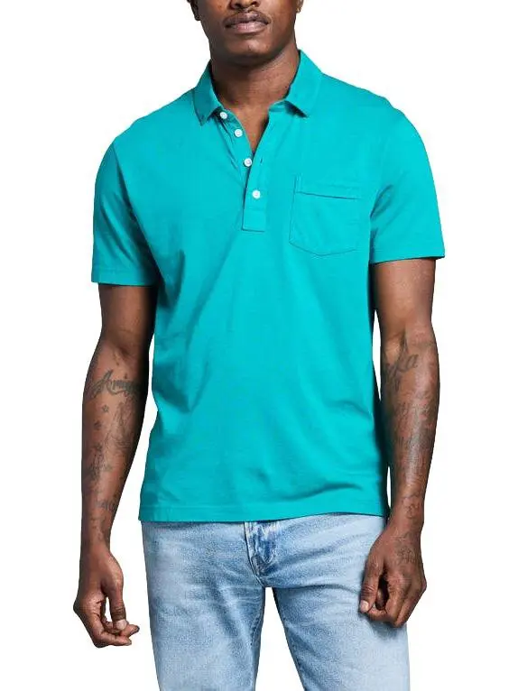 Billy Reid Pensacola Organic Cotton Polo - Fanfare