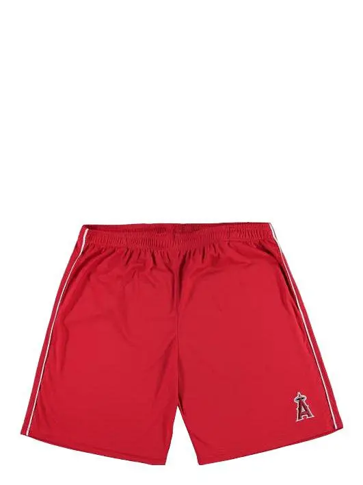 Profile Los Angeles Angels Big & Tall Mesh Shorts - Red