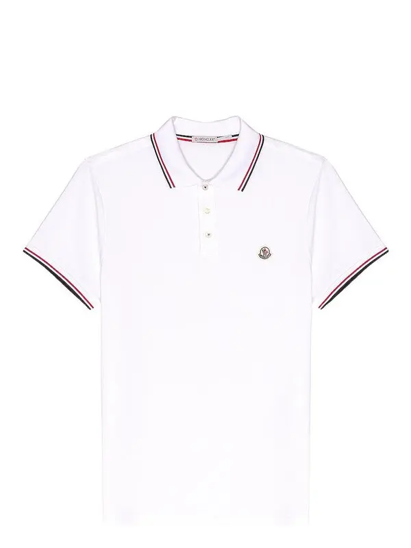 Moncler Polo - White