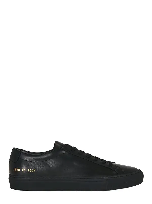 COMMON PROJECTS Original Leather Achilles Low - Black