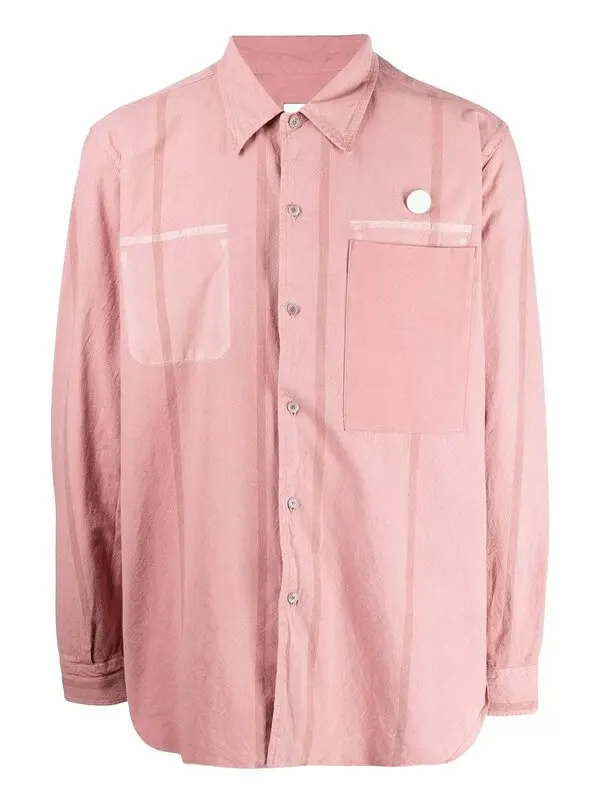 OAMC Long-sleeve Poplin Shirt - Pink