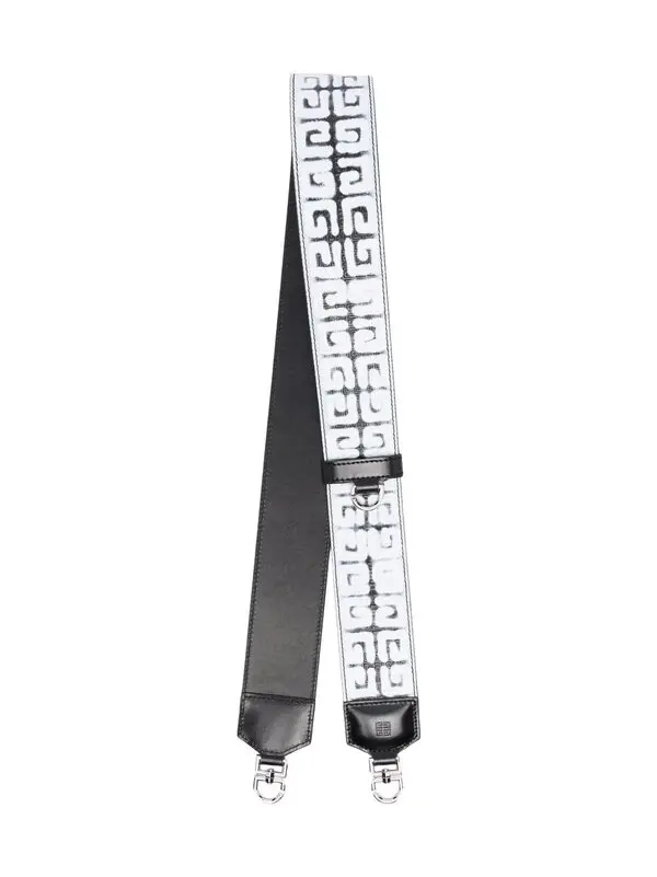 Givenchy Logo Print Detachable Shoulder Strap - Black