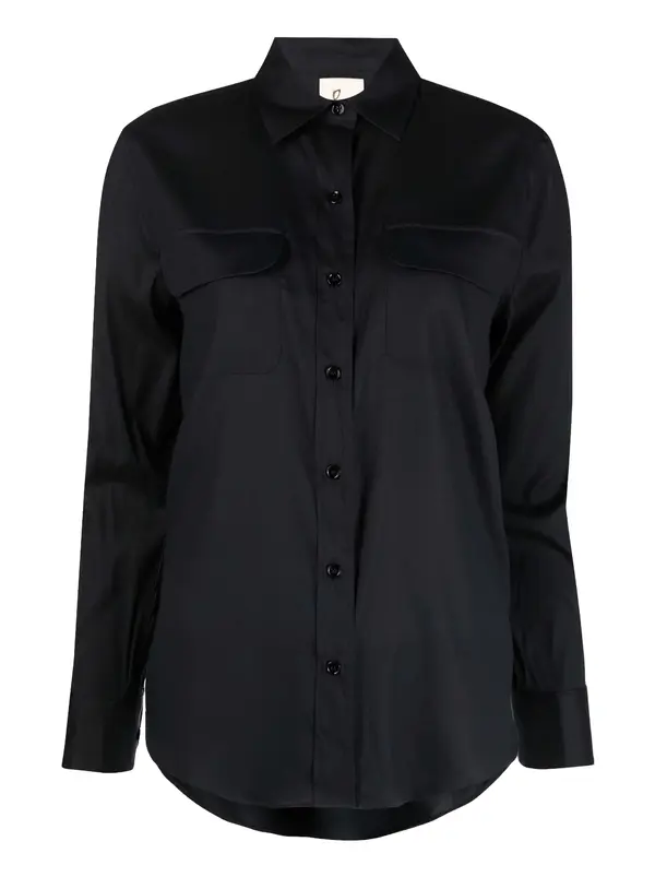 PAULA Long-sleeve Shirt - Black