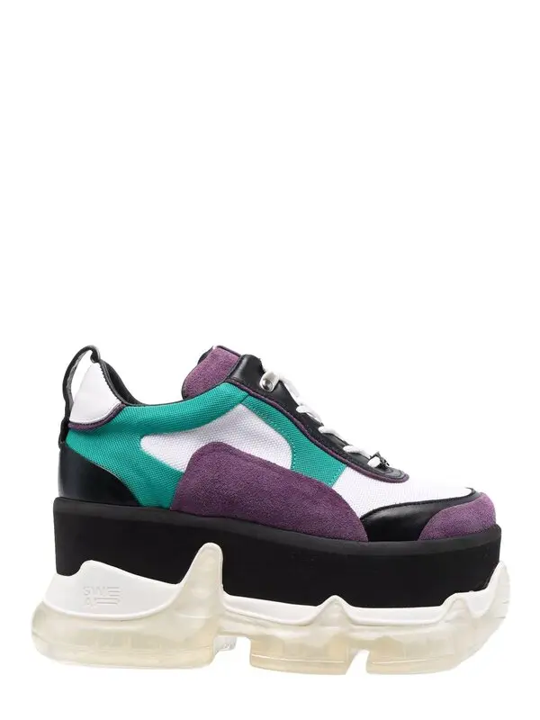 Swear London Air Revive Nitro Platform Sneakers - Purple