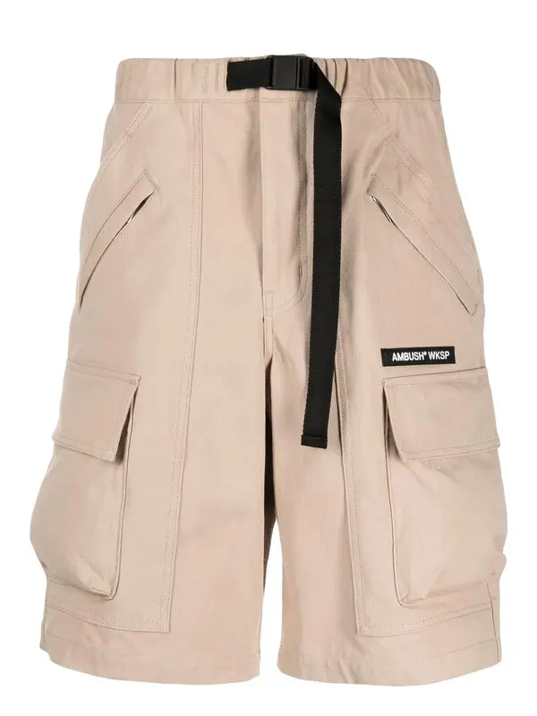 AMBUSH Patch-pocket Cargo Shorts - Neutrals
