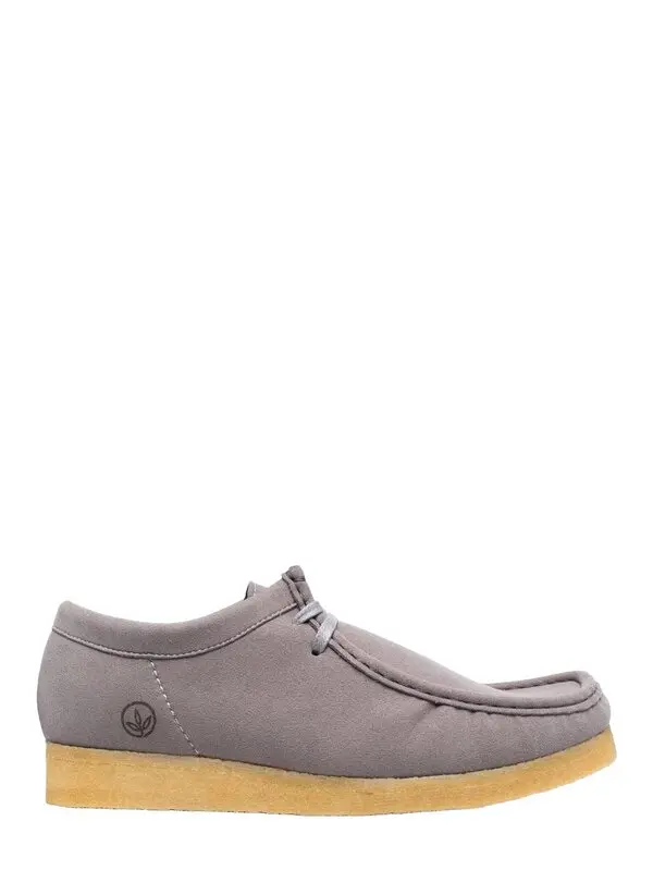 Clarks Logo-print Boat Shoes - Grey