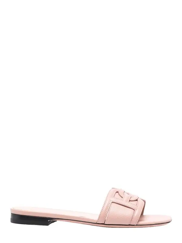 Bally Interlocking Logo Sandals - Neutrals