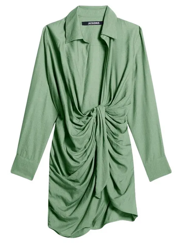 Jacquemus La Robe Bahia Dress - Khaki