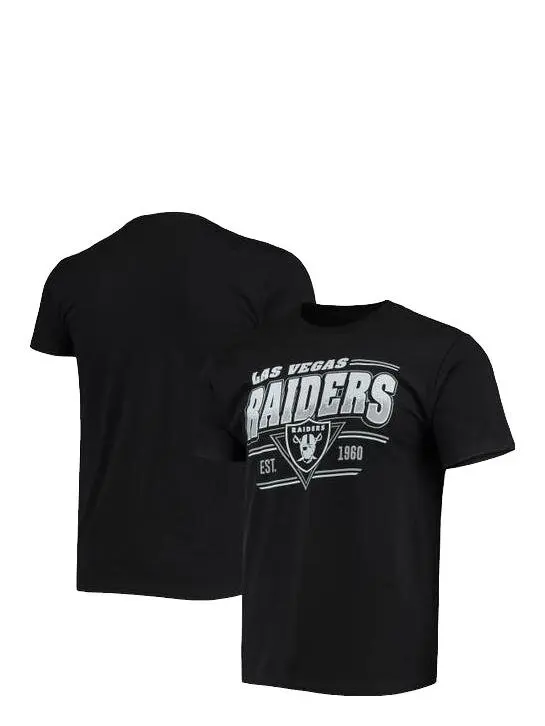 Junk Food Las Vegas Raiders Throwback T-shirt - Black