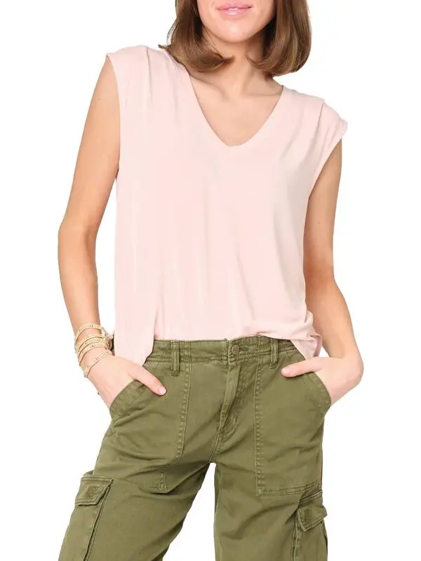 GIBSONLOOK V-neck T-shirt - Blush