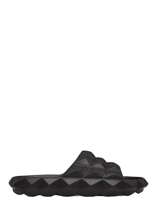 Valentino Garavani Roman Stud Slides - Black