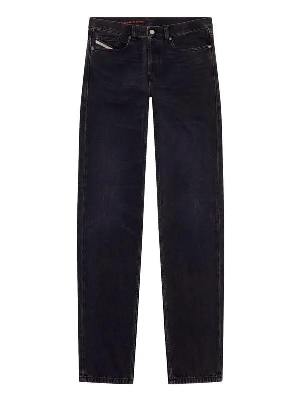 DIESEL 2010 D-macs 09b88 Straight-leg Jeans - Black
