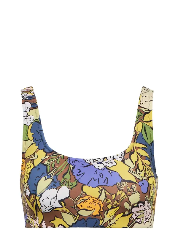 Tory Burch Floral Sports Bra - Multicoloured