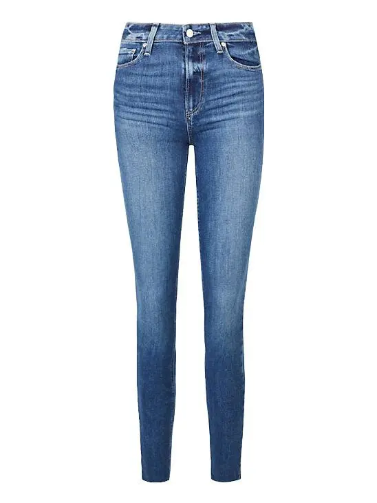 Paige Hoxton Ankle Skinny High-rise Jeans - Bia
