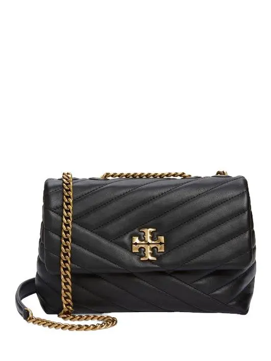 Tory Burch Kira Chevron Convertible Shoulder Bag - Black