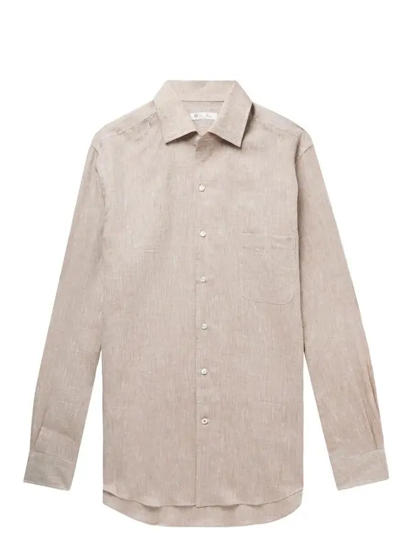 Loro Piana Linen Shirt - Neutrals